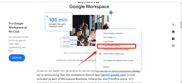 How do I copy an image link from Google Slides? - AiPPT.com