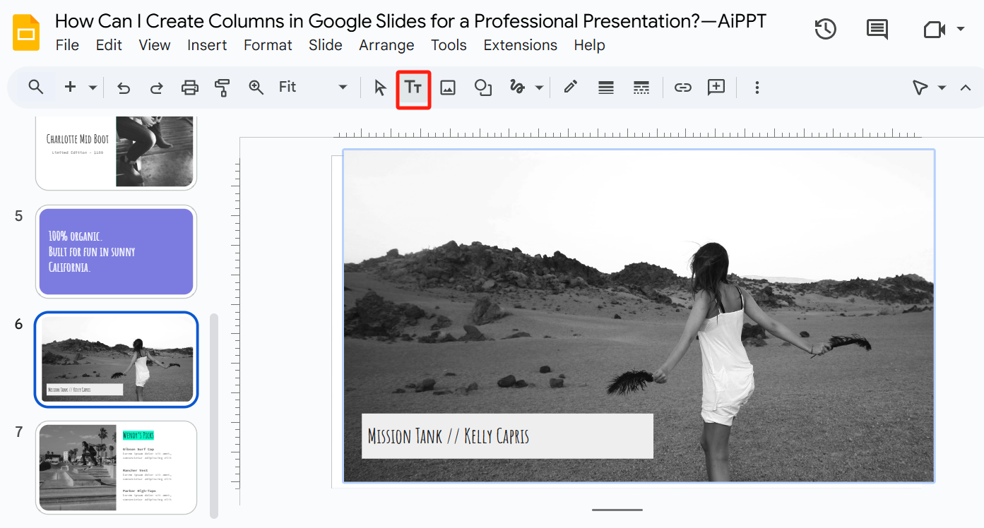 How Can I Create Columns in Google Slides for a Professional Presentation? - AiPPT.com