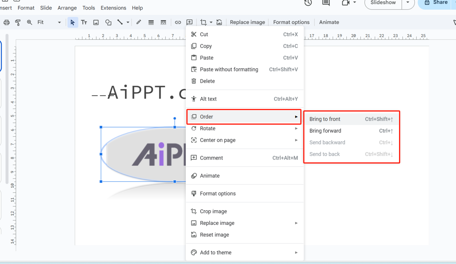 How To Put An Image Behind Text In Google Slides? - AiPPT.com
