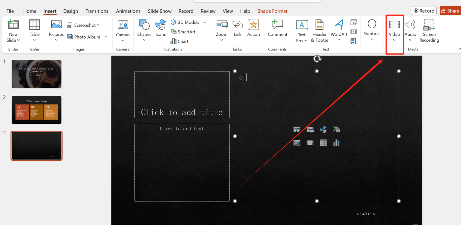 How Do You Edit Your Videos on PowerPoint - AiPPT.com
