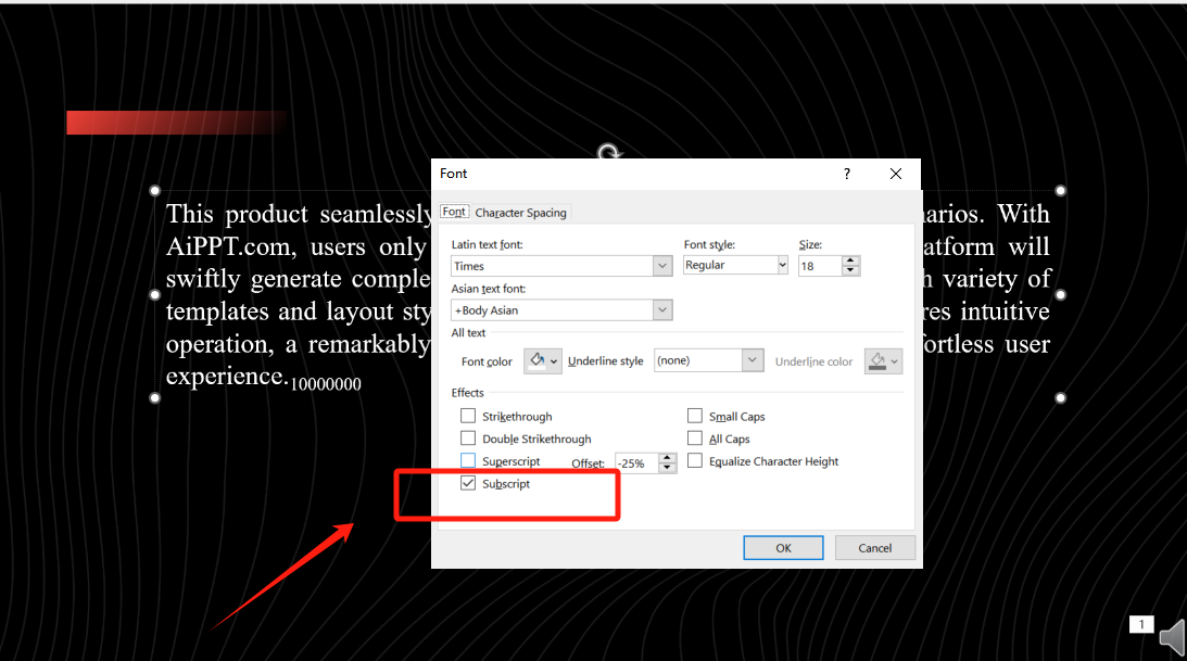 How to Put Subscript in PowerPoint for Scientific Notation - AiPPT.com