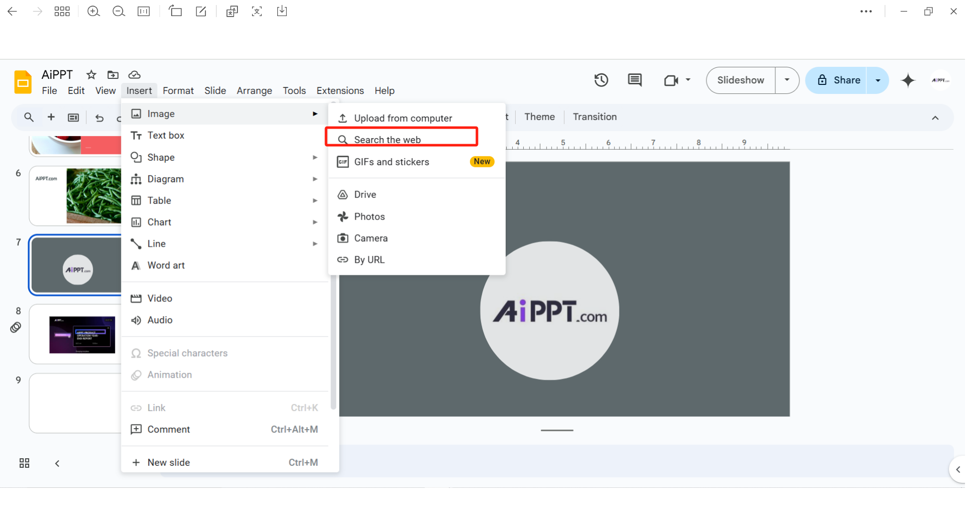 How to Add Pictures to Google Slides? - AiPPT.com