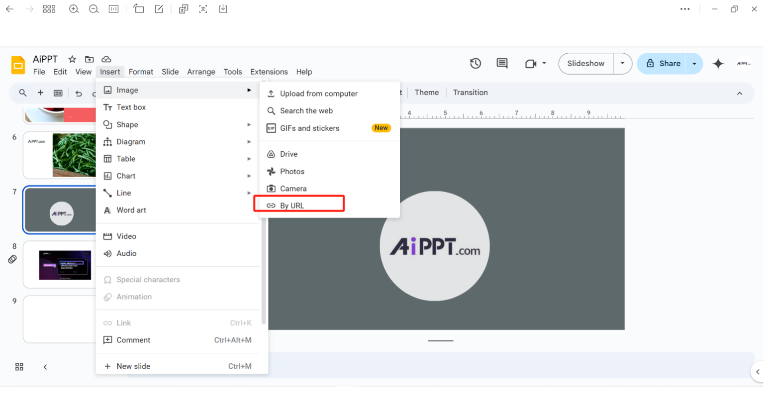 How to Add Pictures to Google Slides? - AiPPT.com