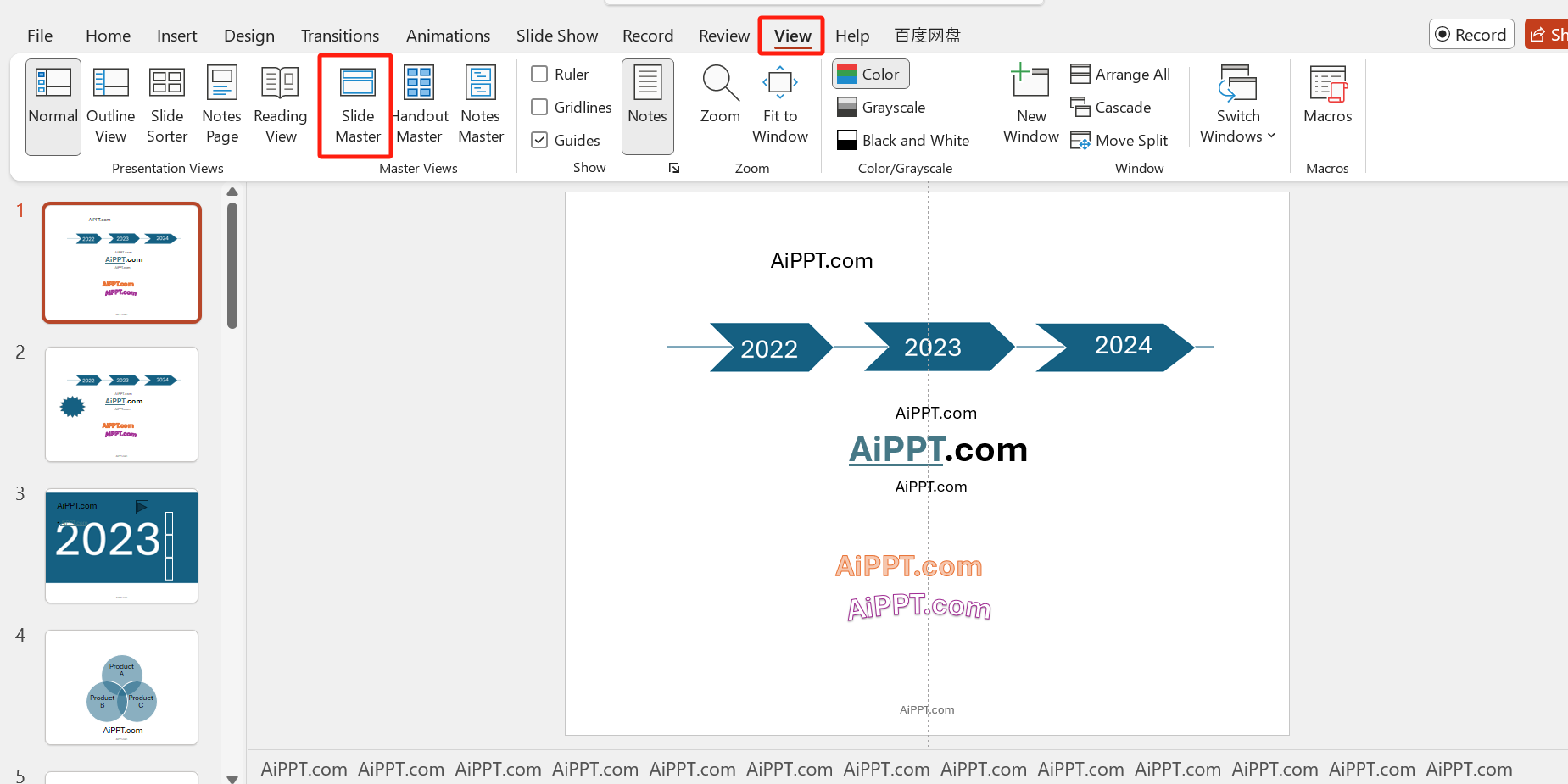 How to Set a Global Font in PowerPoint - AiPPT.com