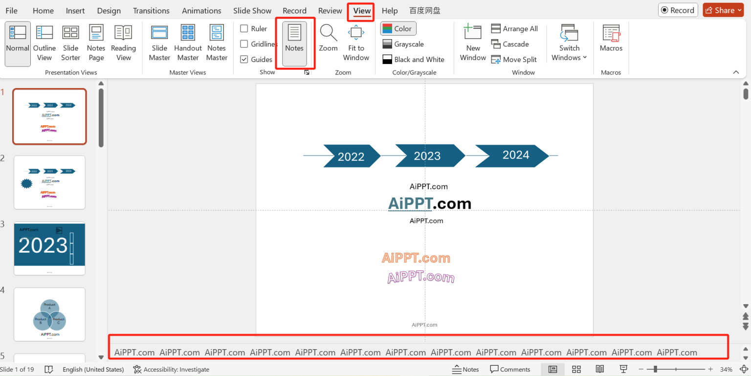 How to Add Speaker Notes in PowerPoint - AiPPT.com