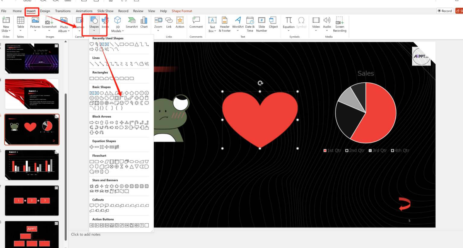 How to Make a Shape Transparent in PowerPoint - AiPPT.com