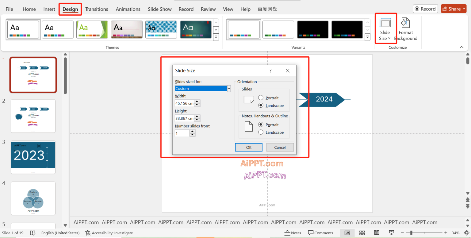 How to Make PowerPoint Portrait for Custom Layouts - AiPPT.com
