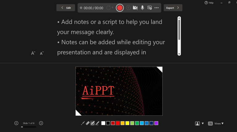 How to Record a PowerPoint Presentation with Audio and Video - AiPPT.com