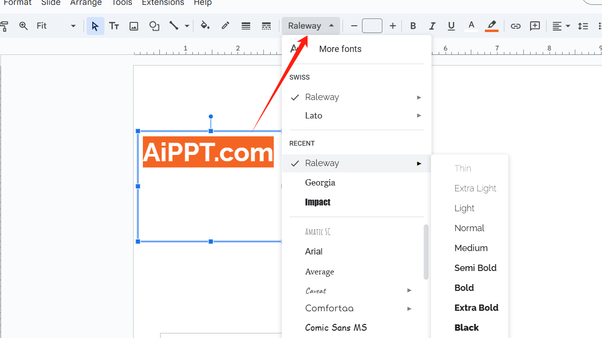 How To Change Google Slides Default Font? - AiPPT.com