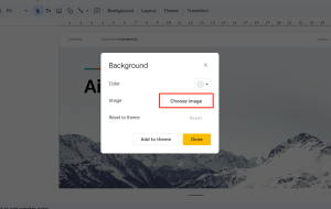 How To Make An Image The Background In Google Slides? - AiPPT.com