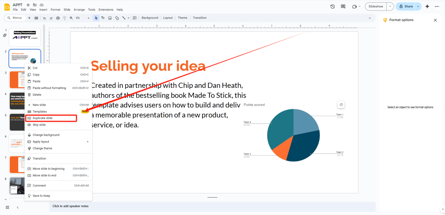 How To Duplicate A Slide In Google Slides? - AiPPT.com