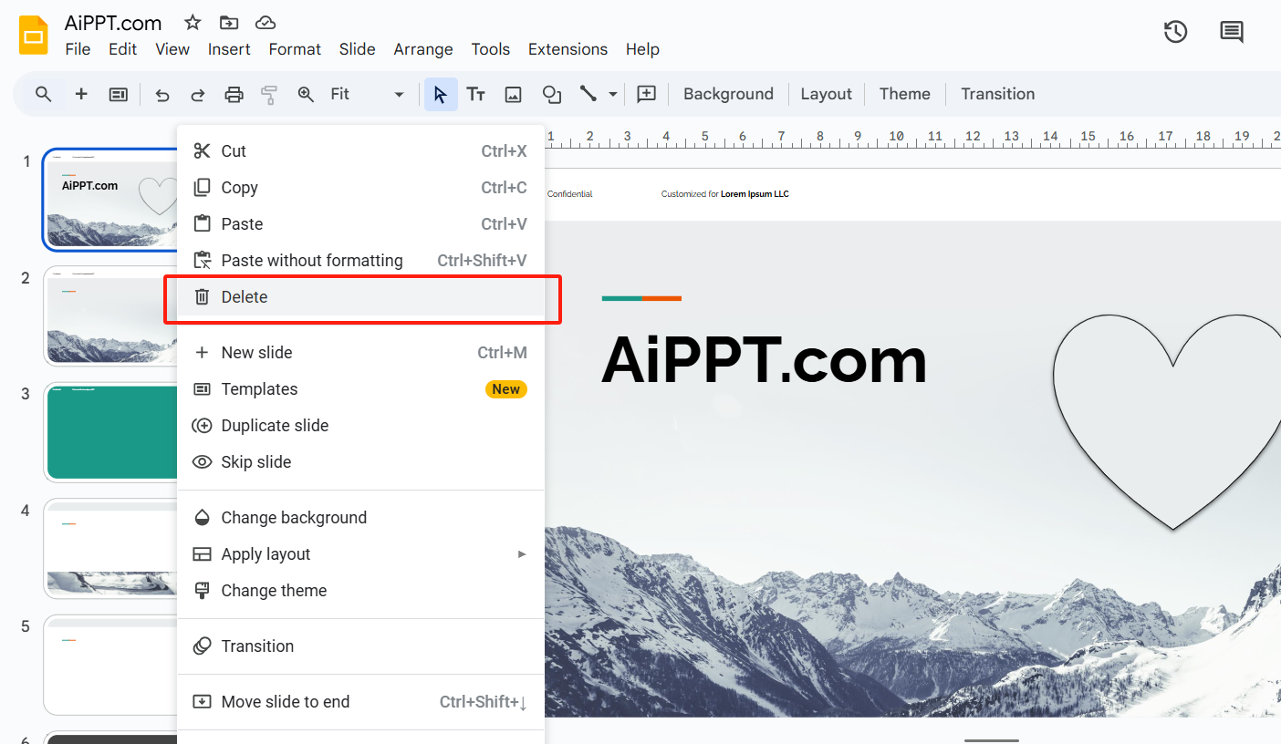 How to Mass Delete on Google Slides? - AiPPT.com