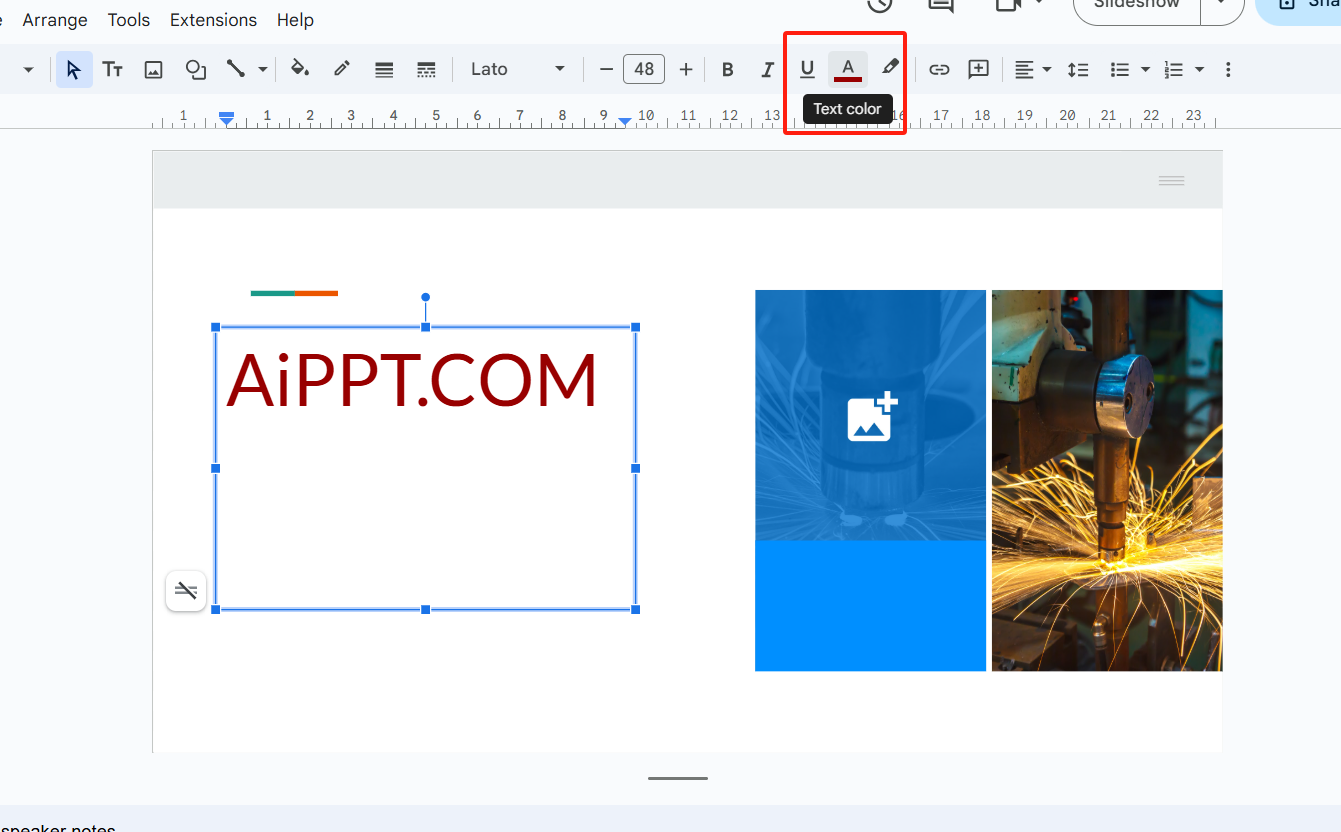 How to Fill a Text Box in Google Slides? - AiPPT.com