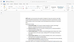 How to Convert a Word Doc to Google Slides? - AiPPT.com