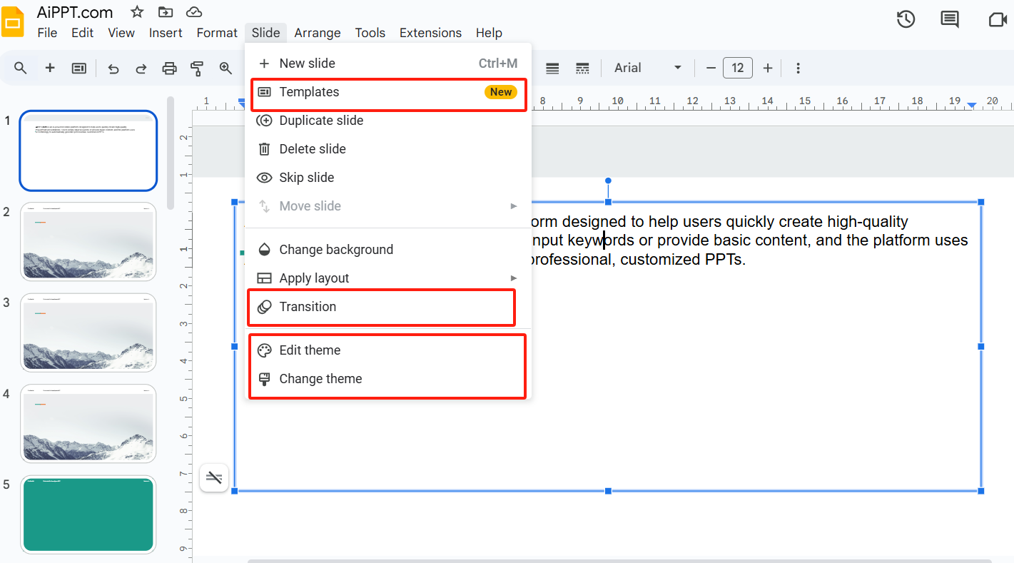How to Convert a Word Doc to Google Slides? - AiPPT.com