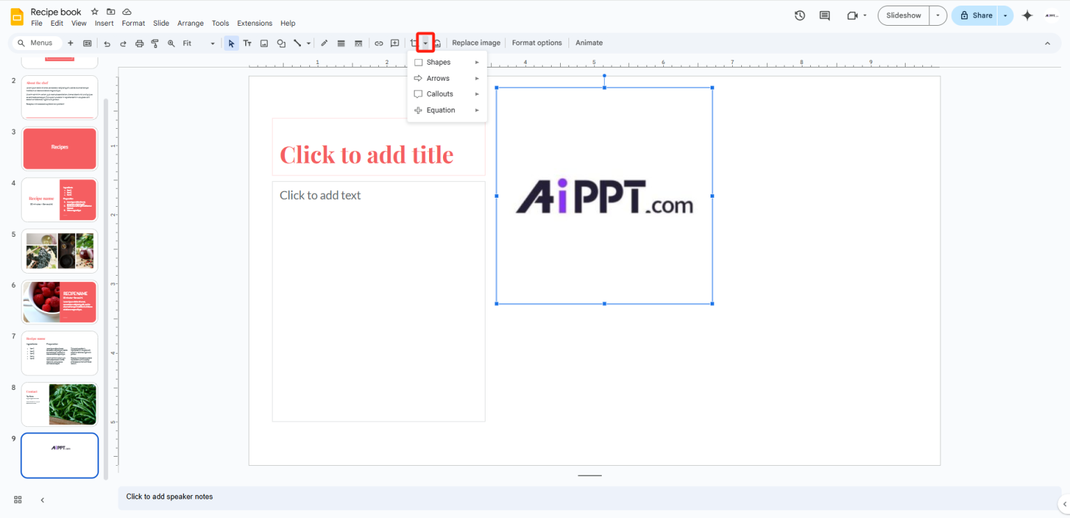How To Make An Image A Shape In Google Slides? - AiPPT.com