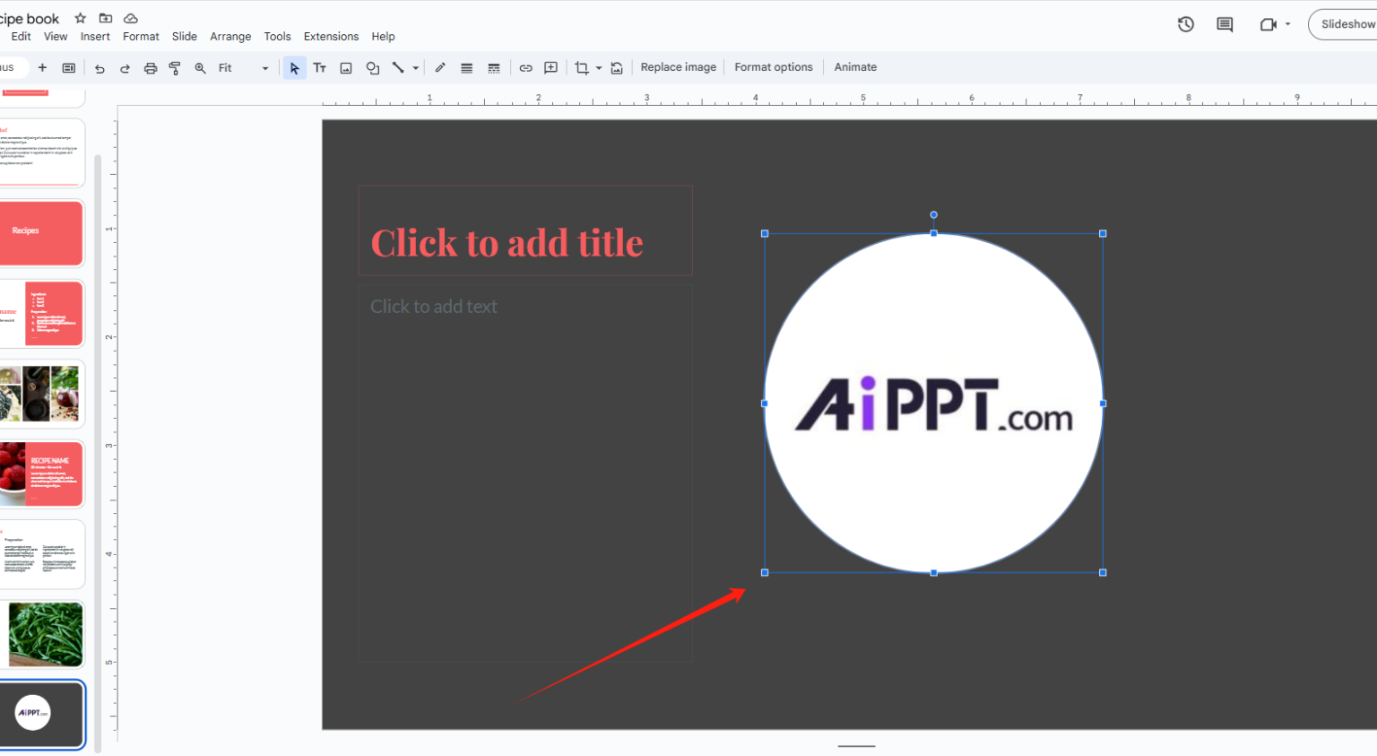 How To Crop An Image In A Circle Google Slides? - AiPPT.com