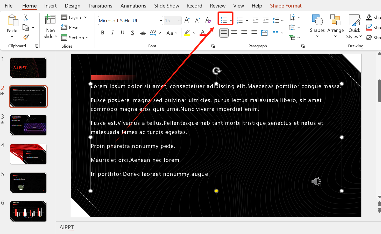 How to Insert Bullet Points in PowerPoint for Better Structure - AiPPT.com