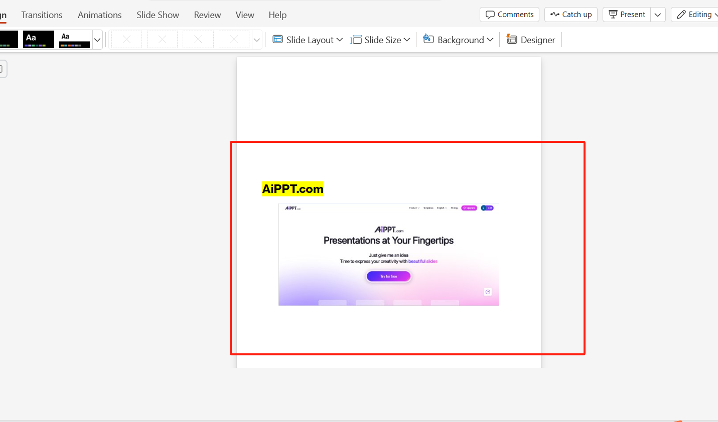 How to Change PowerPoint Slide Size for Different Formats - AiPPT.com