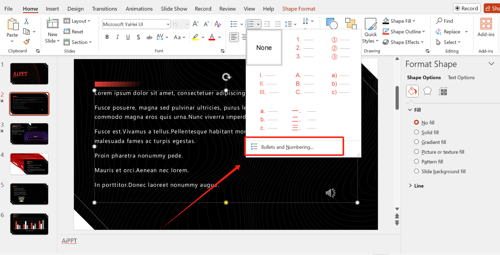 How to Insert Bullet Points in PowerPoint for Better Structure - AiPPT.com