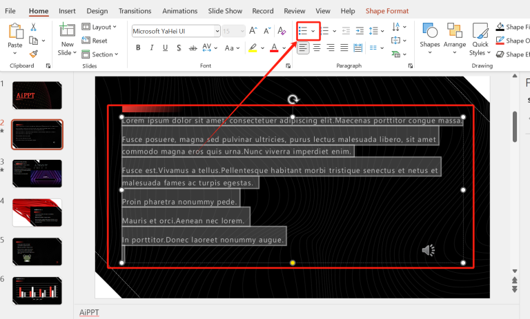 How to Insert Bullet Points in PowerPoint for Better Structure - AiPPT.com