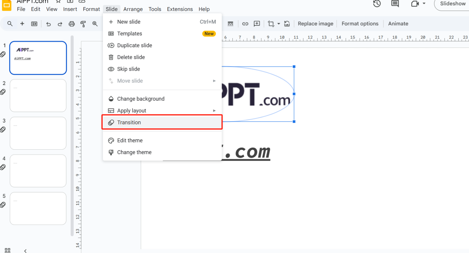 How To Add Transitions In Google Slides? - AiPPT.com