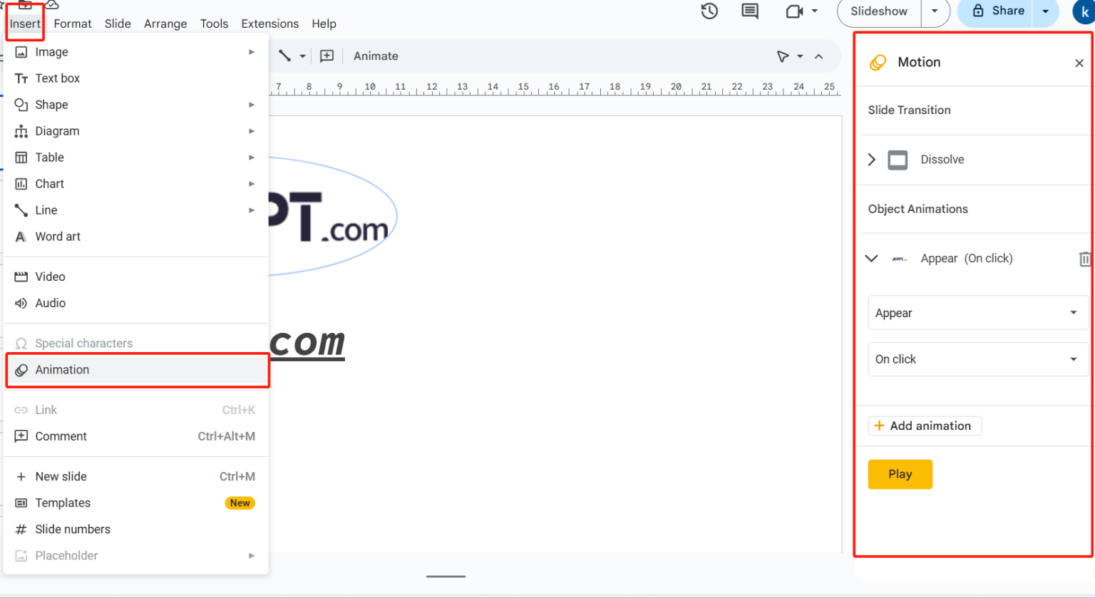 How To Make Animation In Google Slides? - AiPPT.com