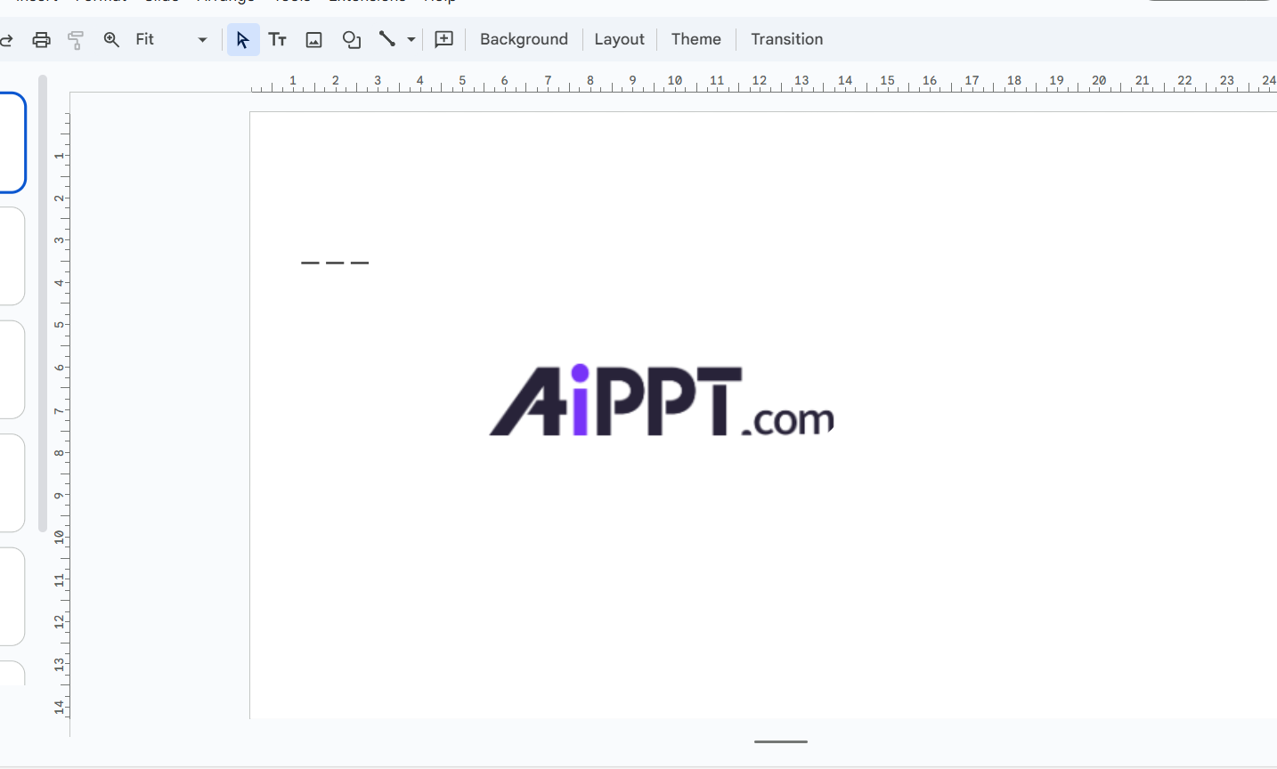 How to Make a Photo Transparent on Google Slides? - AiPPT.com