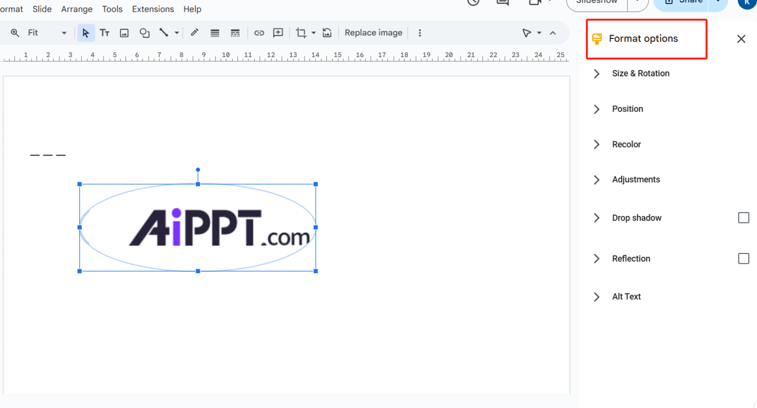 How to Make a Photo Transparent on Google Slides? - AiPPT.com
