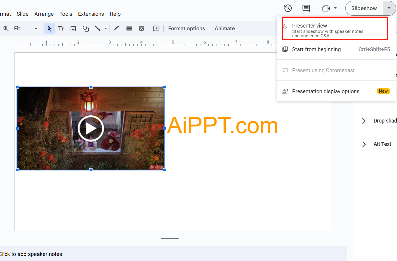 How To Add A Video Into Google Slides? - AiPPT.com