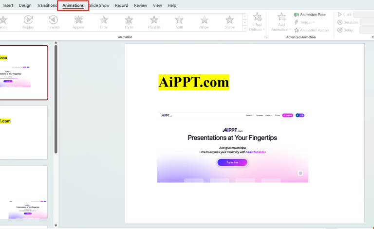 How to Add Animation in PowerPoint for Impact - AiPPT.com