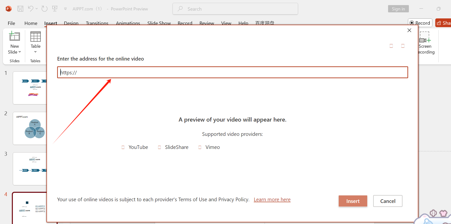 How to Embed Videos into PowerPoint for Interactive Presentations - AiPPT.com