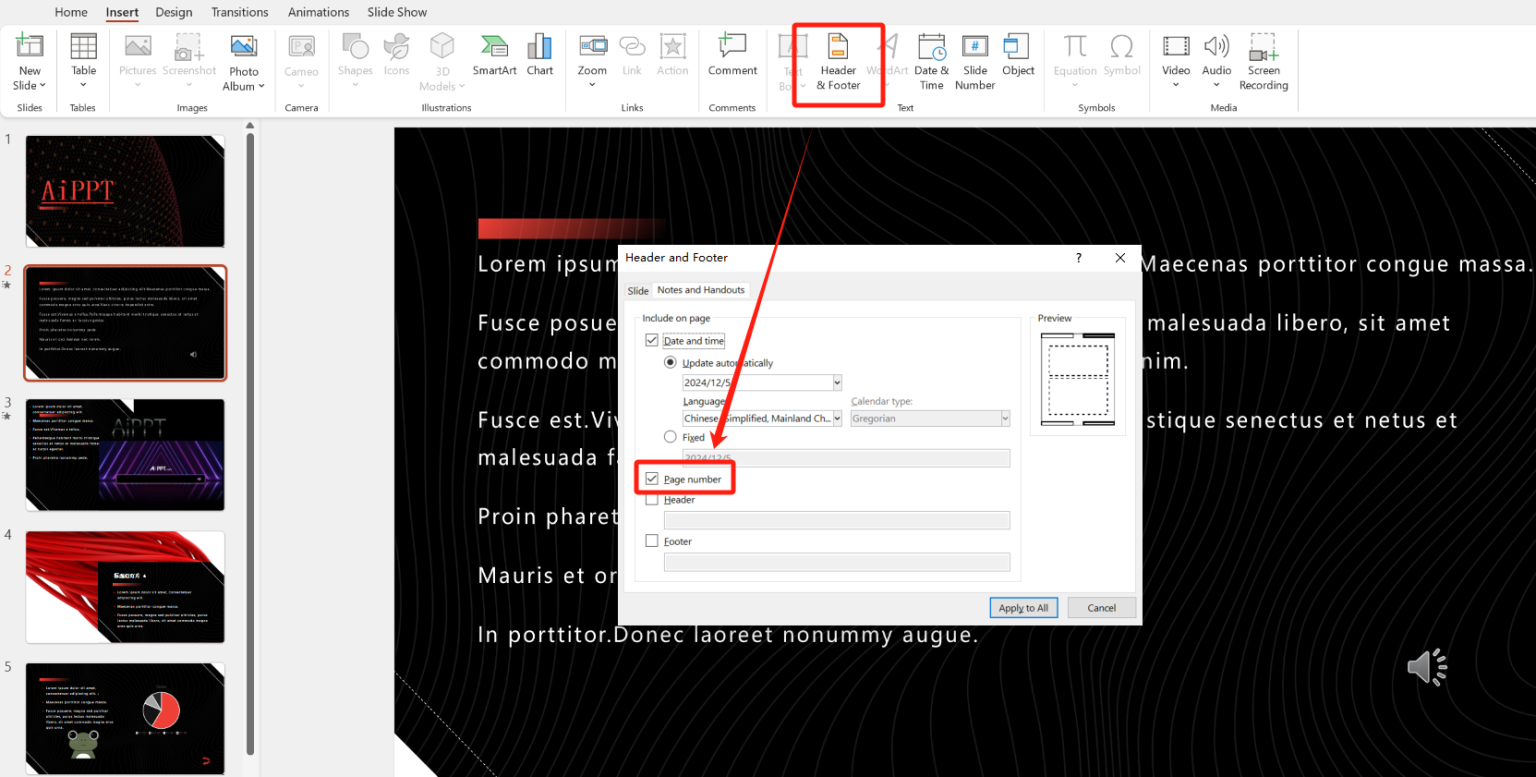How to Put Slide Numbers in PowerPoint for Easy Reference - AiPPT.com