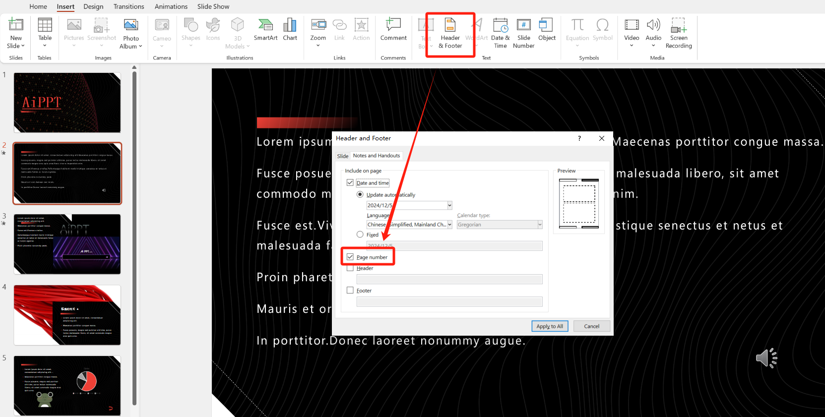 How to Put Slide Numbers in PowerPoint for Easy Reference - AiPPT.com