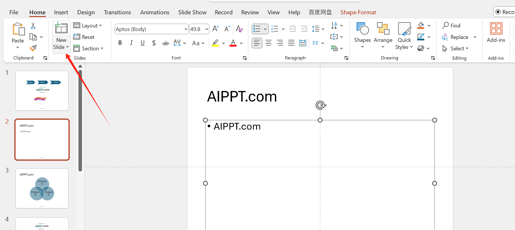 How To Insert Powerpoint Slides From Another File