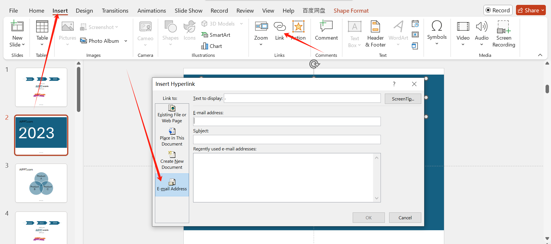 How to Put Links on PowerPoint Slides for Easy Navigation - AiPPT.com