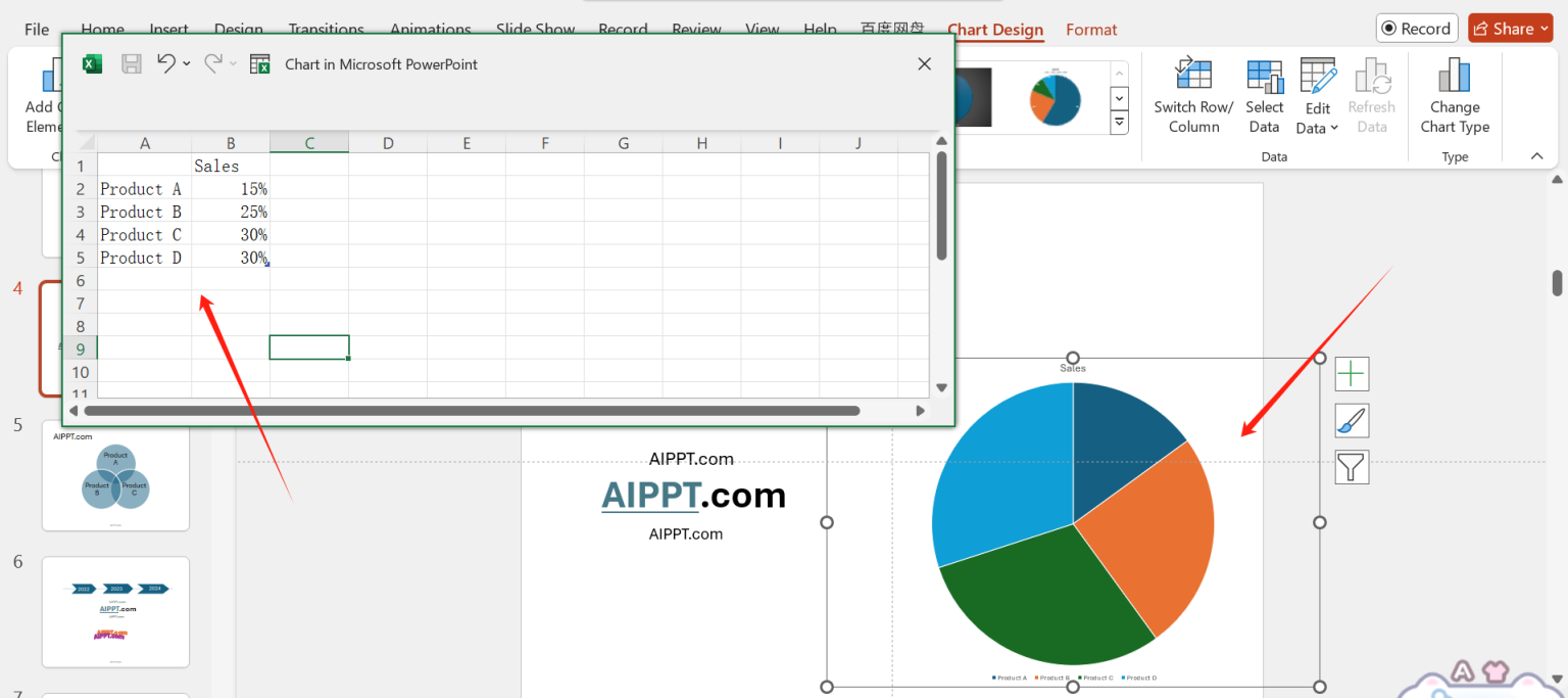 How to Create a Pie Chart in PowerPoint for Data Presentation - AiPPT.com