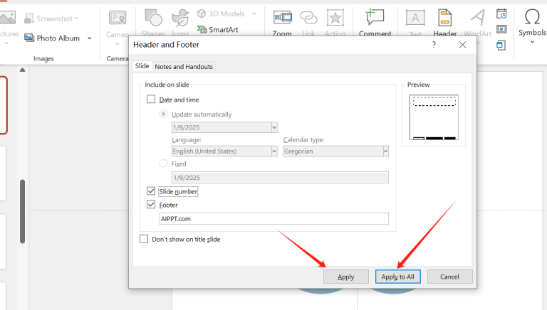 How to Insert Page Numbers in PowerPoint Slides - AiPPT.com