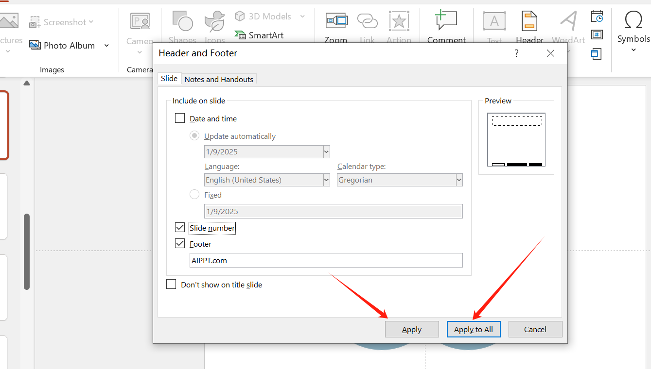 How to Insert Page Numbers in PowerPoint Slides - AiPPT.com