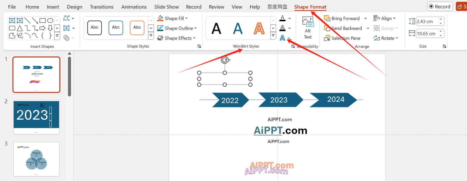 How to Do Curved Text in PowerPoint - AiPPT.com