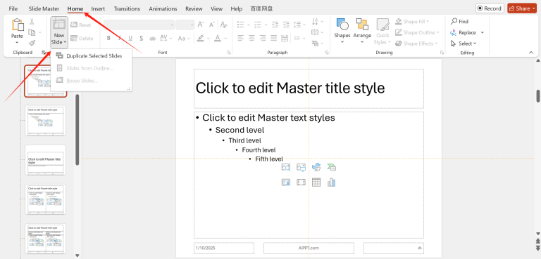 How to Change Master Slide in PowerPoint for Consistency - AiPPT.com
