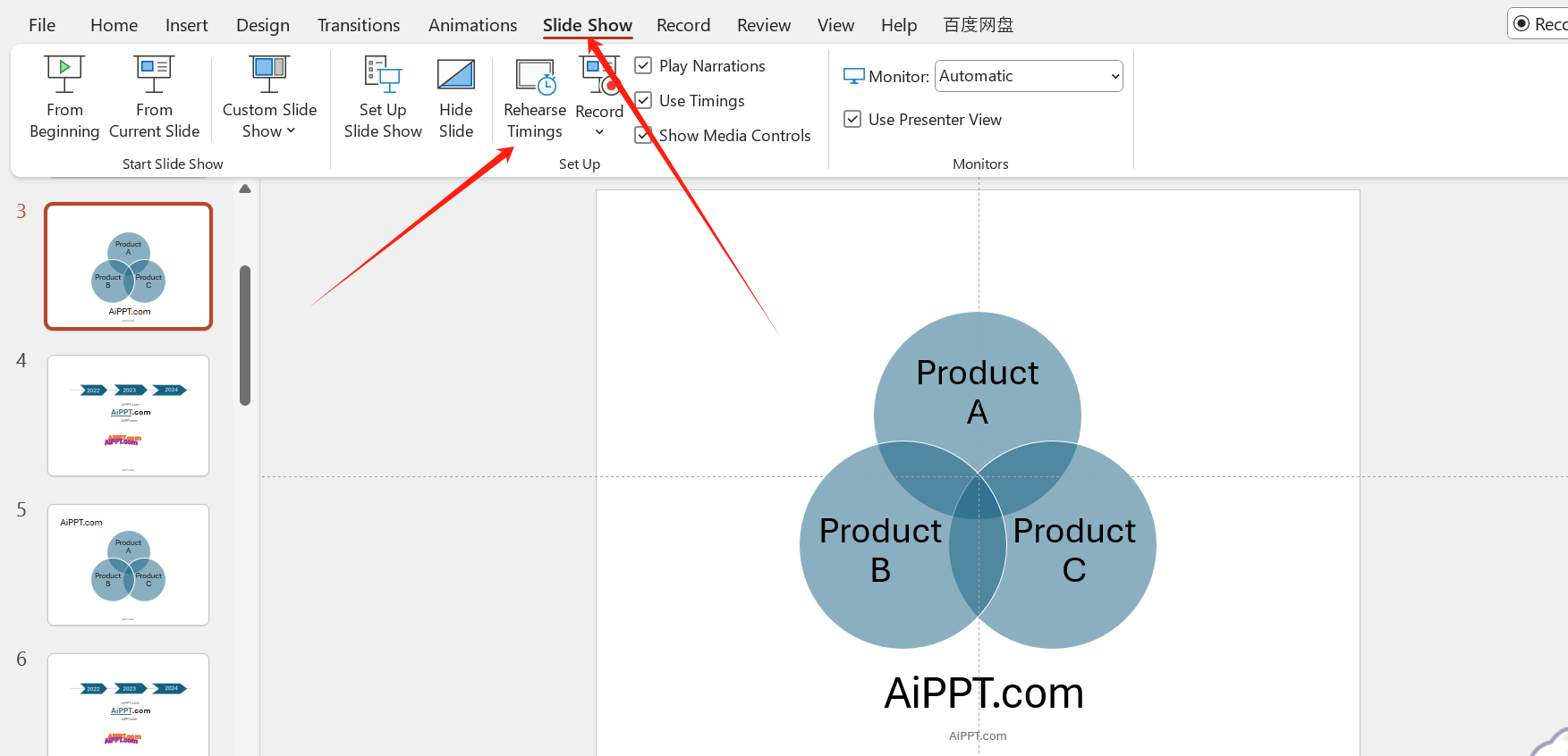How To Set Powerpoint To Loop Slideshow Automatically