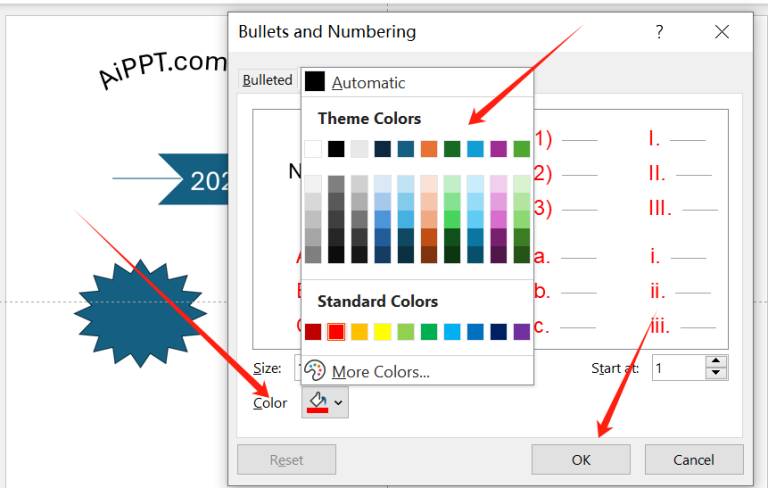 How to Change Bullet Color in PowerPoint for Visual Impact - AiPPT.com