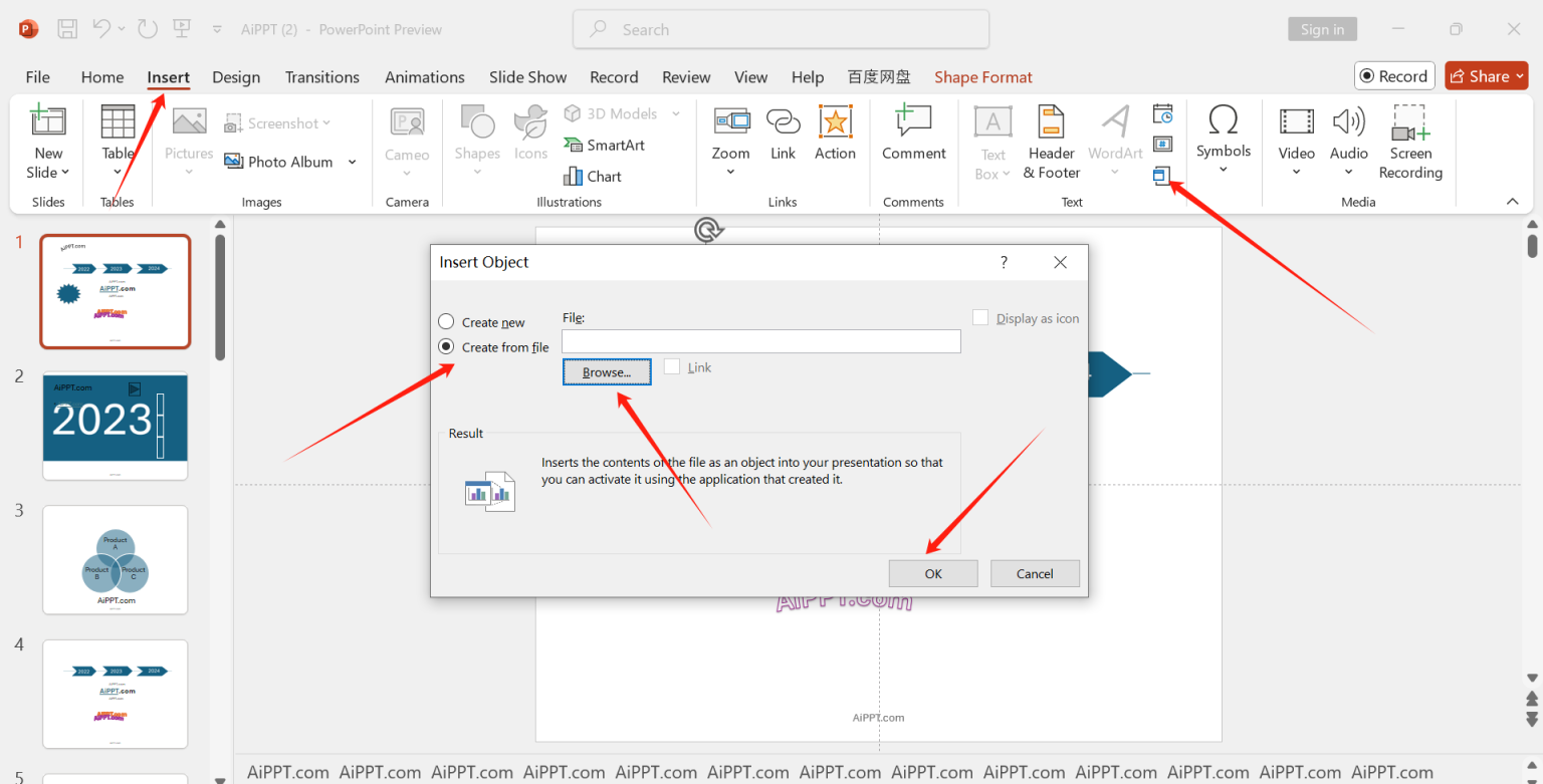 How to Put a PDF into PowerPoint for Seamless Integration - AiPPT.com
