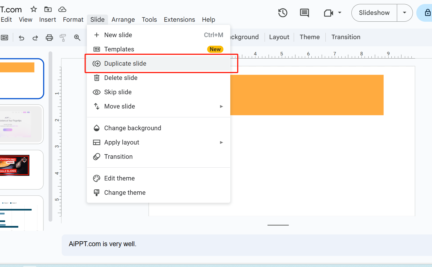 How To Add A Slide In Google Slides? - AiPPT.com
