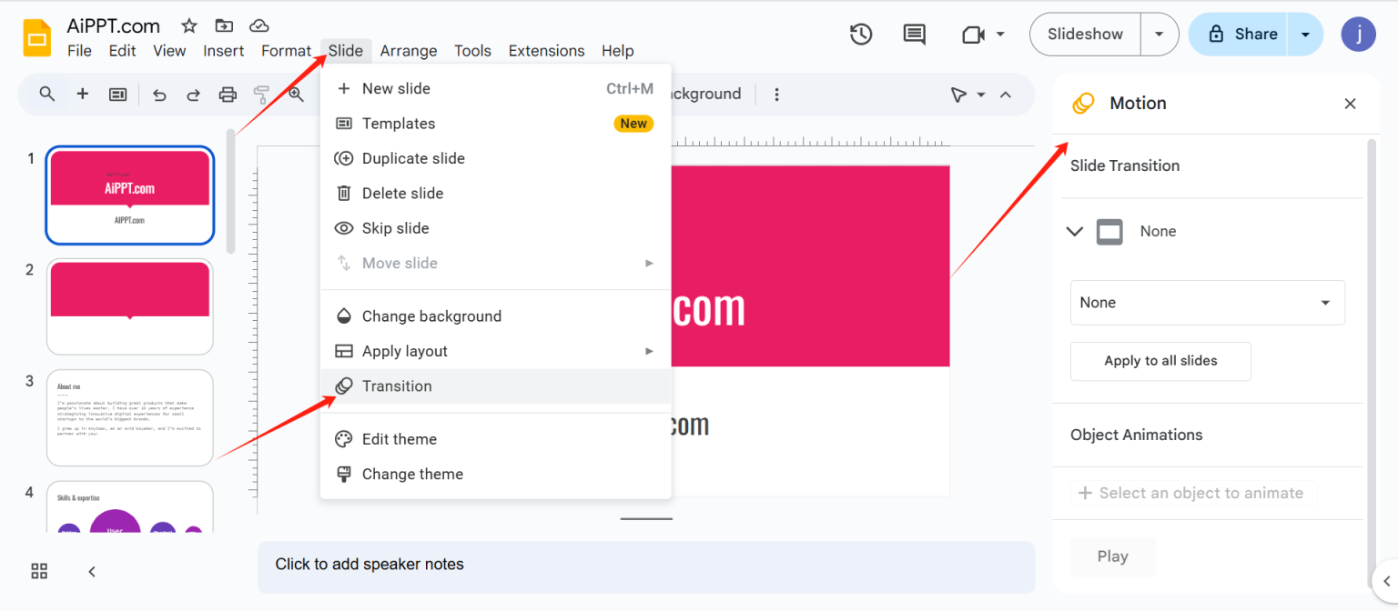 How To Make A Slideshow With Google Docs? - AiPPT.com