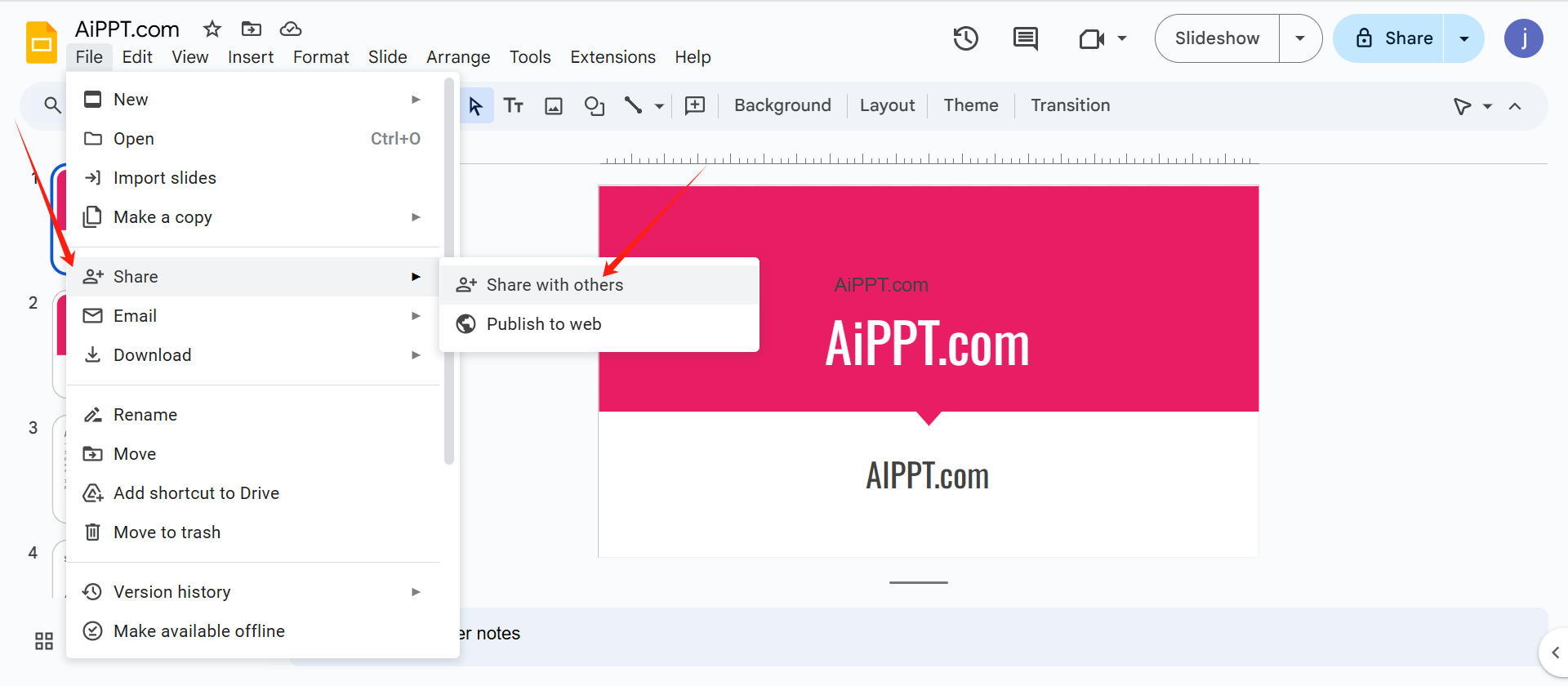 How To Make A Slideshow With Google Docs? - AiPPT.com