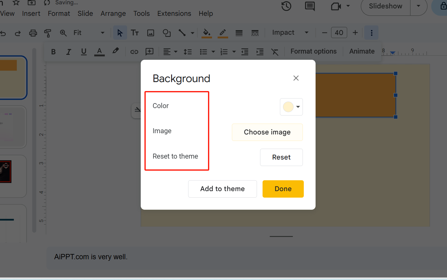 How to Change Background in Google Slides? - AiPPT.com