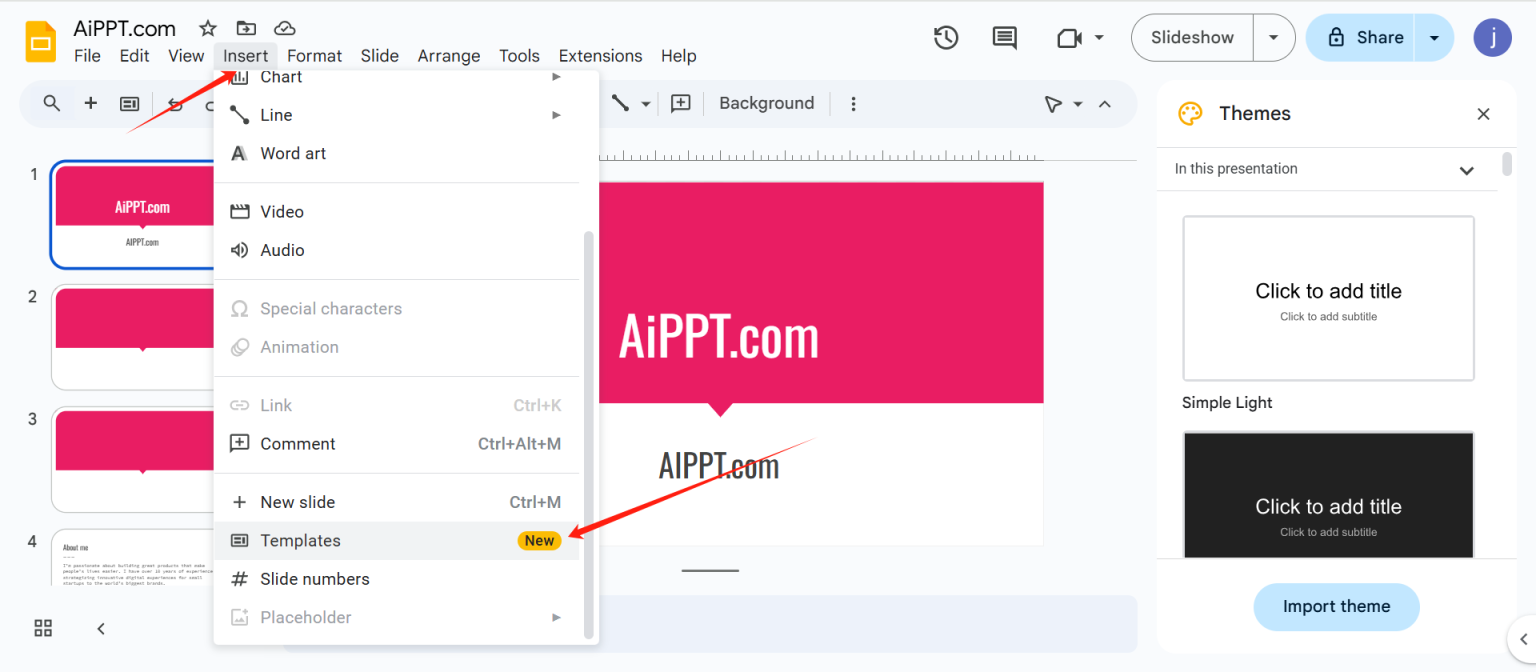 How to Make a Slideshow on Google Slides? - AiPPT.com