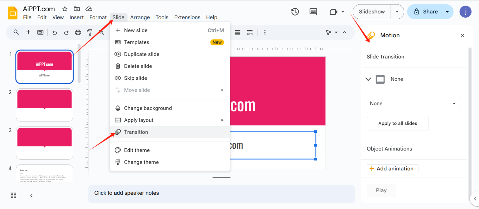 How to Make a Slideshow on Google Slides? - AiPPT.com